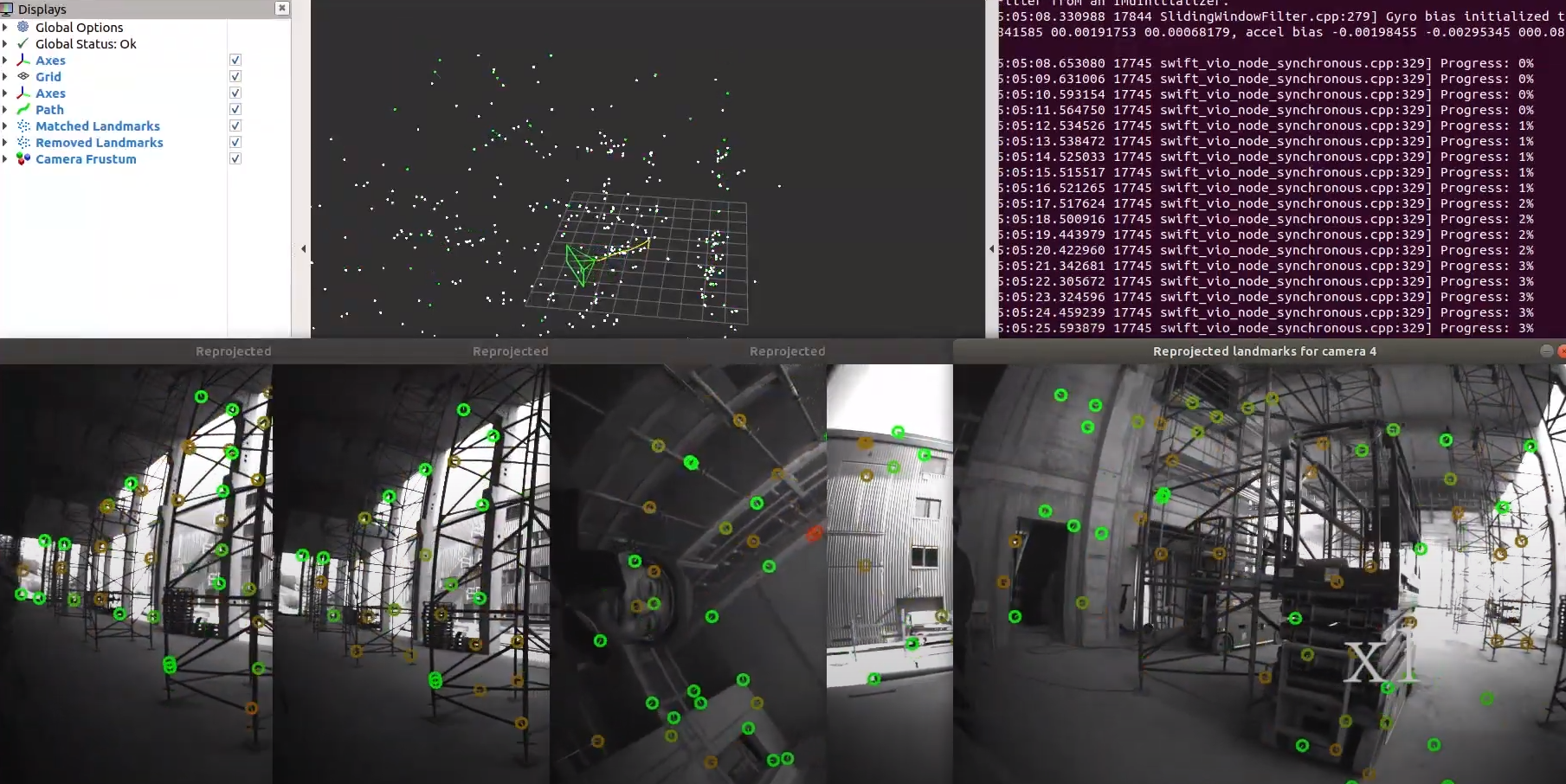 Visual Inertial Odometry In Low Parallax Scenarios With Automated Inertial Noise Identification
